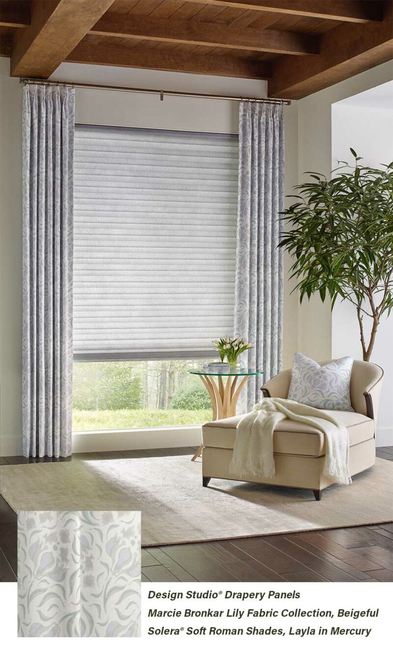 Covering Windows with Layered Fabrics | Design Inspo
