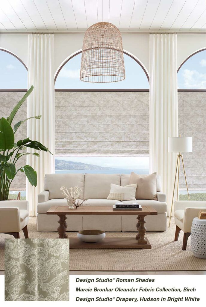 Covering Windows with Layered Fabrics | Design Inspo